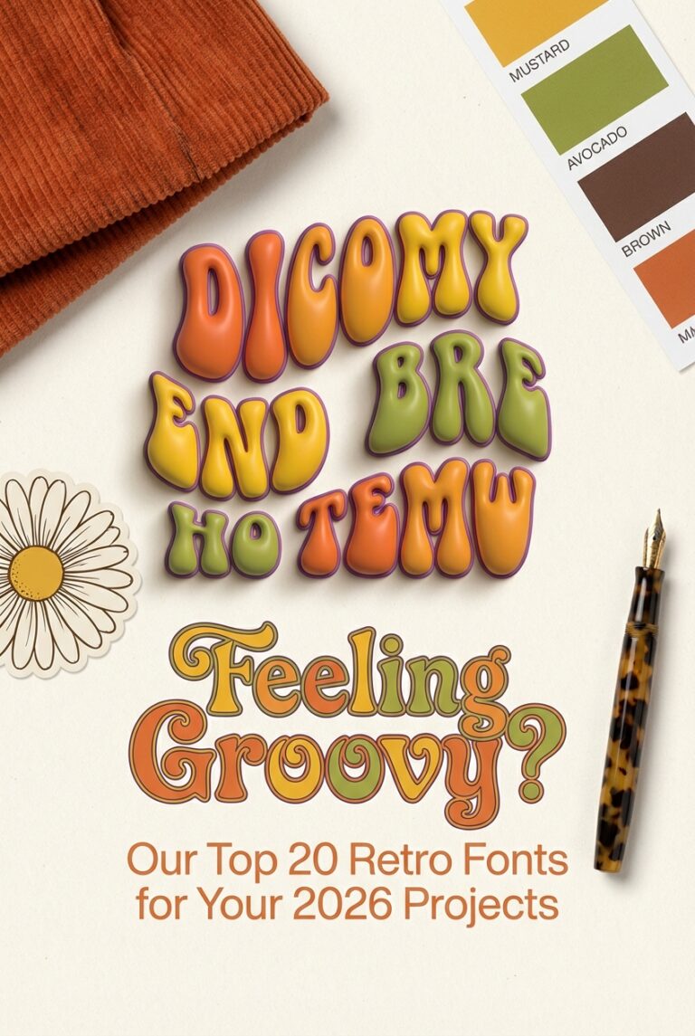 🎨🌀 Feeling Groovy? Our Top 20 Retro Fonts for Your 2026 Projects ...