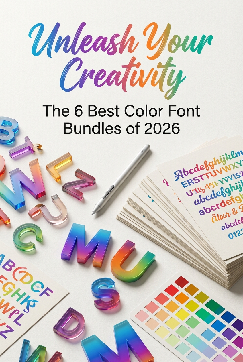 😱🎨 Unleash Your Creativity: The 6 Best Color Font Bundles of 2026 ...