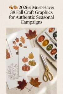 🍂🎨 2026's Must-Have: 38 Fall Craft Graphics for Authentic Seasonal ...