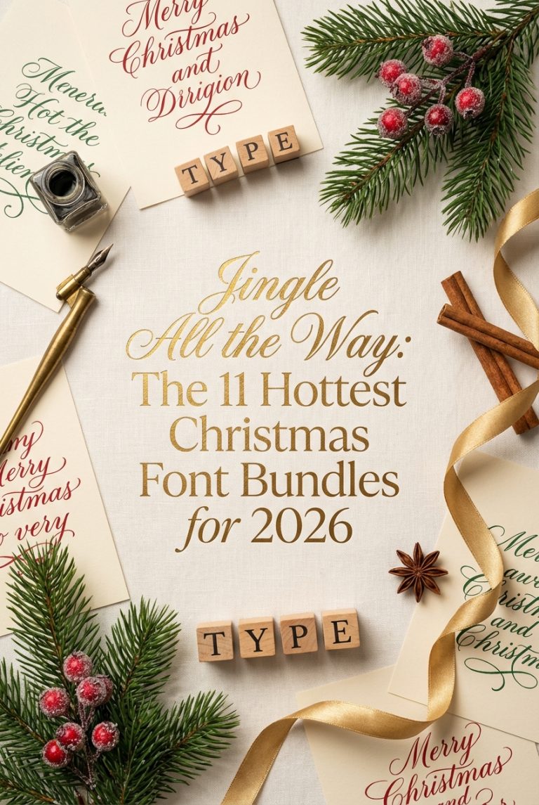 Jingle All the Way: The 11 Hottest Christmas Font Bundles for 2026 ...
