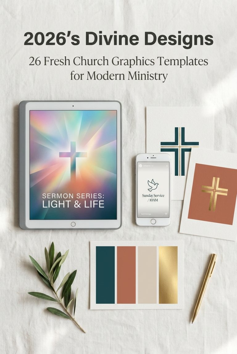 2026's Divine Designs: 26 Fresh Church Graphics Templates for Modern ...