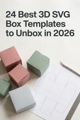24 Best 3D SVG Box Templates to Unbox in 2026 - SmartCrafter.co