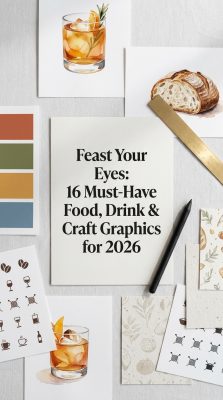 Feast Your Eyes: 16 Must-Have Food, Drink & Craft Graphics for 2026 ...