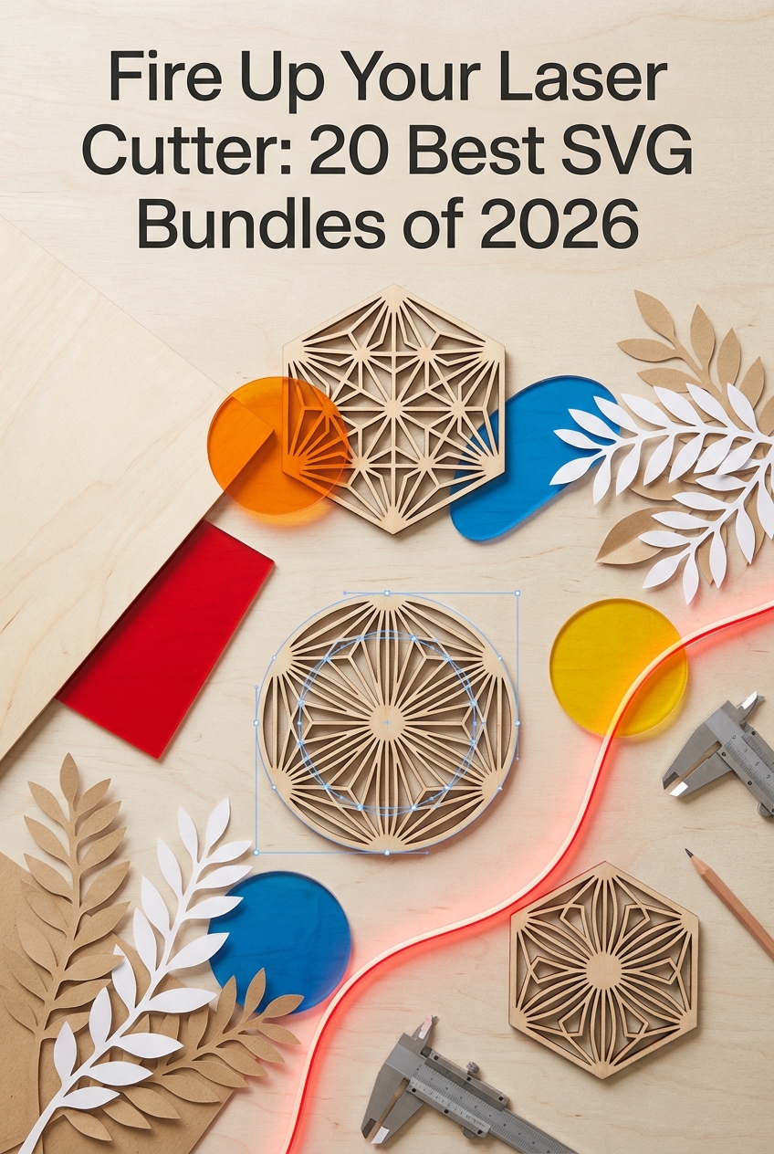 Fire Up Your Laser Cutter: 20 Best SVG Bundles of 2026 - SmartCrafter.co