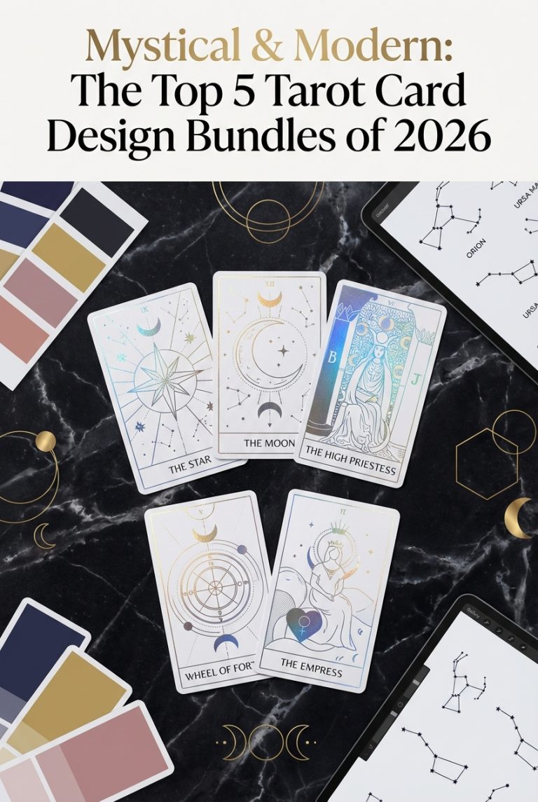 Mystical & Modern: The Top 5 Tarot Card Design Bundles of 2026 ...