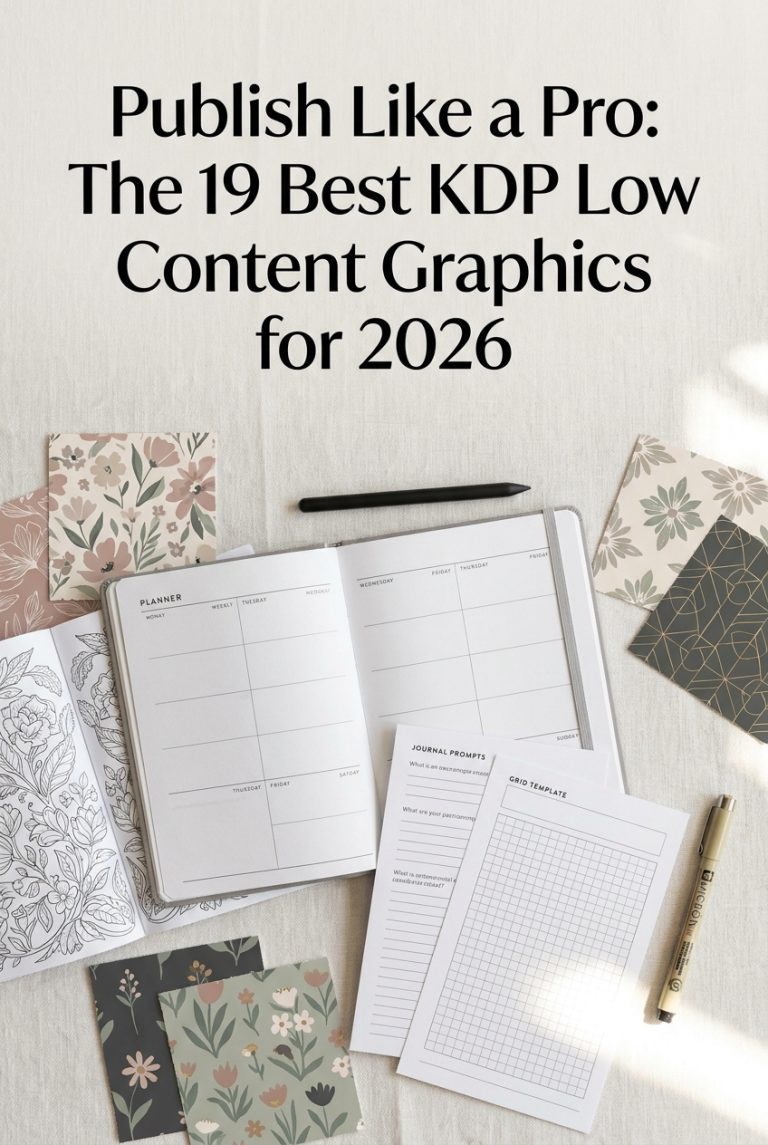 Publish Like a Pro: The 19 Best KDP Low Content Graphics for 2026 ...